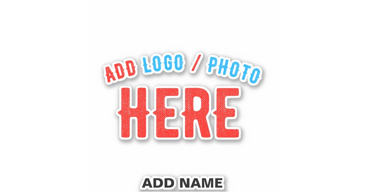 STYLISH MODERN CUSTOMIZABLE CLEAR VERIFIED BRANDED STICKER | Zazzle