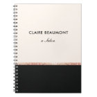 Hairdresser Stick Figure Notebook | Zazzle.com
