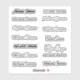 Stylish Name Sticker | Zazzle