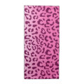Stylish Pink Leopard Print Cloth Napkin | Zazzle