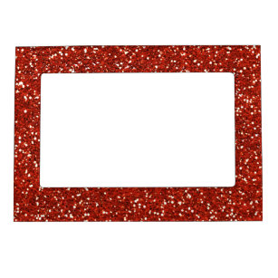 Red Glitter Picture Frames | Zazzle