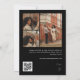 Stylish Script & Dark Fade Photo QR Code Wedding Invitation | Zazzle