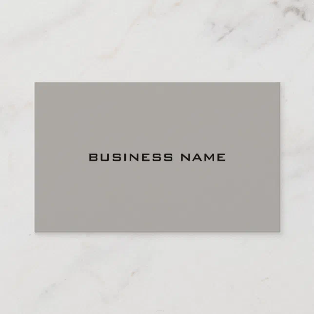 Stylish Simple Professional Design Modern Template Business Card | Zazzle