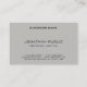 Stylish Simple Professional Design Modern Template Business Card | Zazzle