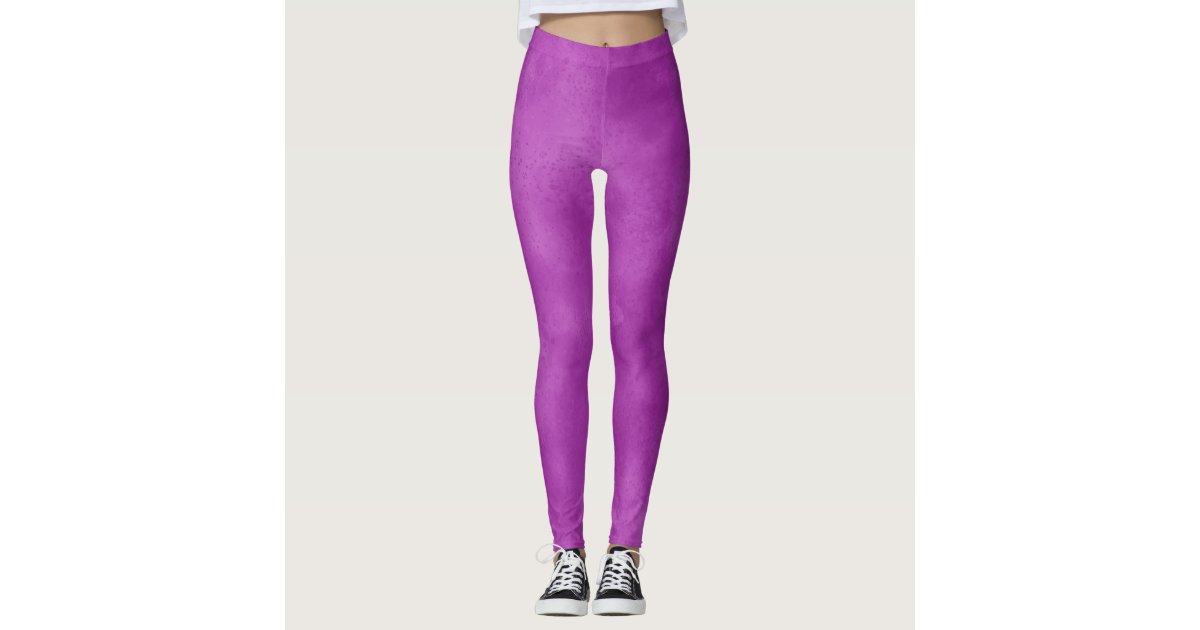 Stylish Storm cloud effect Violet Leggings | Zazzle