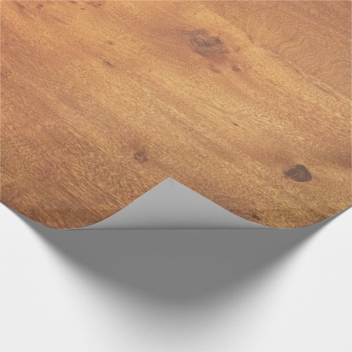 Stylish Wood Grain Woodgrain Texture Wrapping Paper | Zazzle