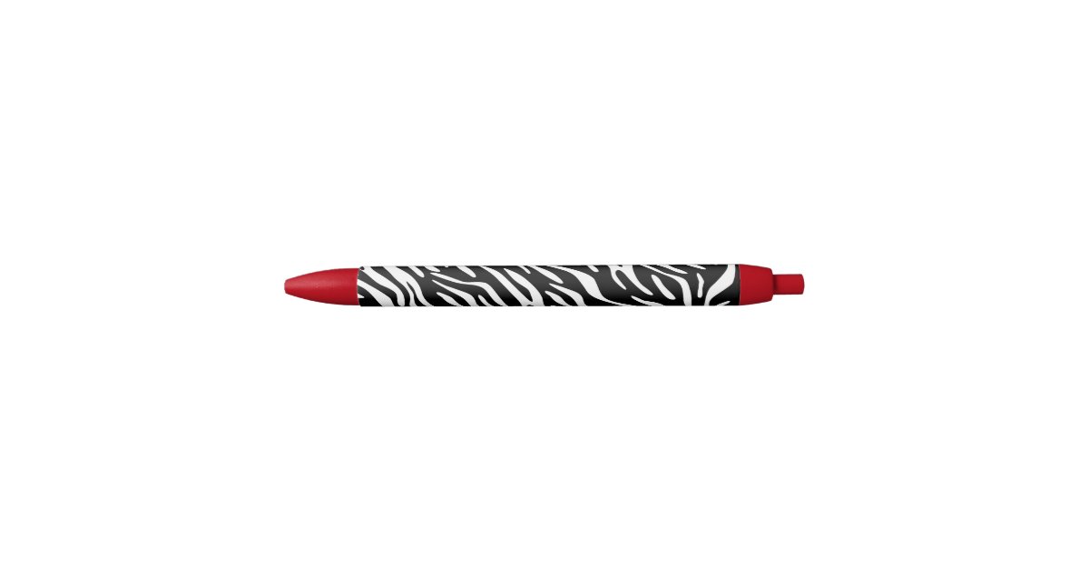 Stylish Zebra Print Pens | Zazzle