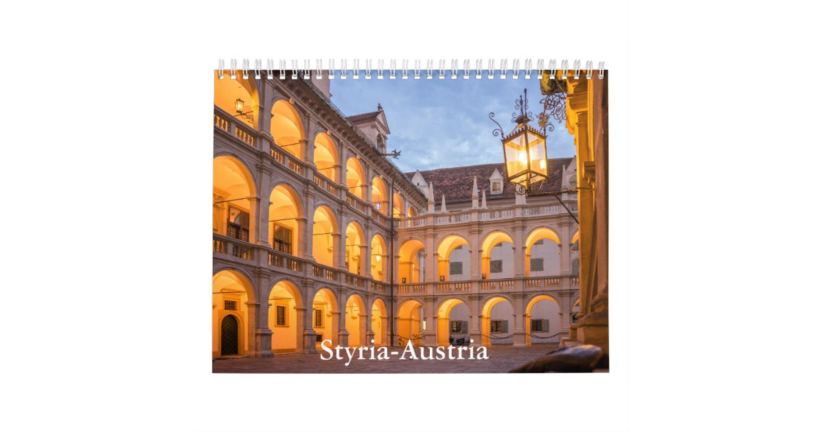 Styria-Austria Calendar | Zazzle