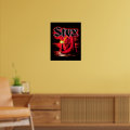 Styx Band Retro Aesthetic Fan Art Design Poster | Zazzle