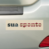 SUA SPONTE BUMPER STICKER | Zazzle
