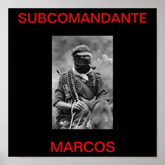 SUB MARCOS POSTER | Zazzle.com
