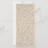Sublime Cream Islamic Lace Wedding Invitation | Zazzle
