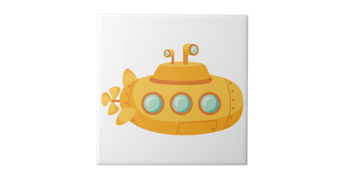 Submarine Ceramic Tile | Zazzle