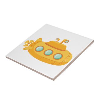 Submarine Ceramic Tile | Zazzle