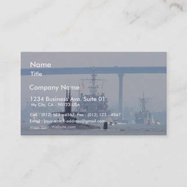 Submarines Subs Nuclear Ships Navy Business Card | Zazzle