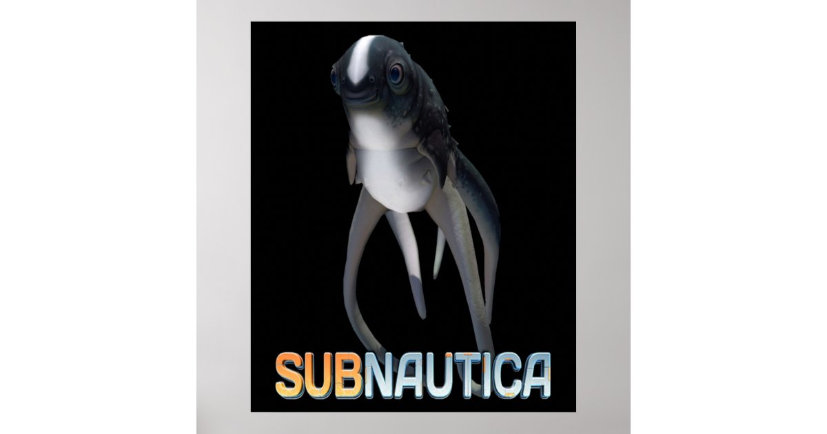 Subnautica Cuddlefish Poster | Zazzle
