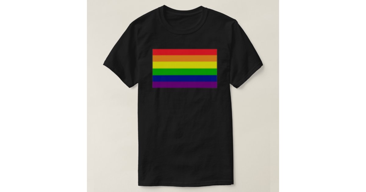 Subtle Gay Pride Flag Classic T-Shirt | Zazzle