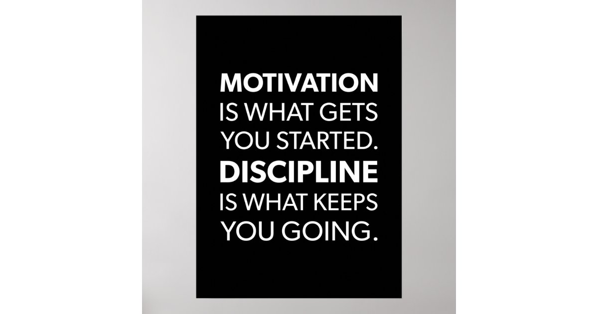 Success and Gym Motivational Poster | Zazzle