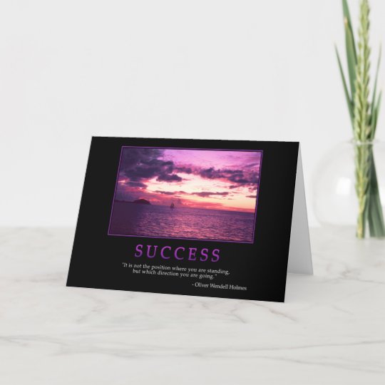 Success Greeting Card | Zazzle.com
