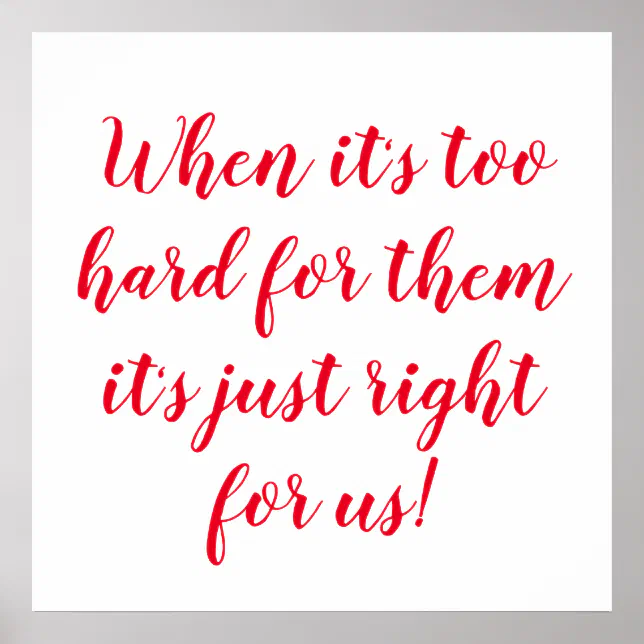 Success Motivational Inspirational Handwritten Poster | Zazzle