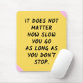 Success Motivational / Inspirational Quote Mouse Pad | Zazzle
