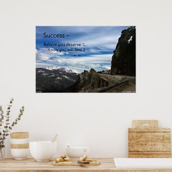 Success...Motivational poster | Zazzle