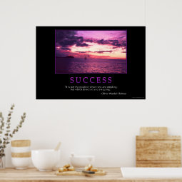 Success Poster | Zazzle