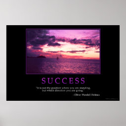 Success Poster | Zazzle