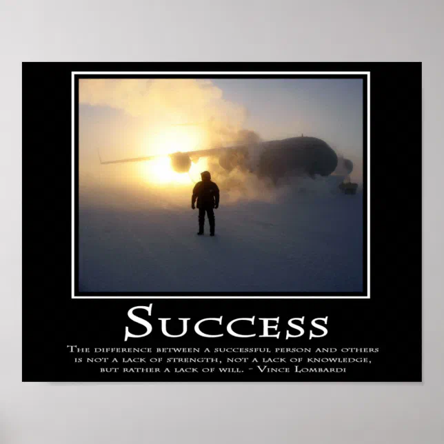 Success Poster | Zazzle