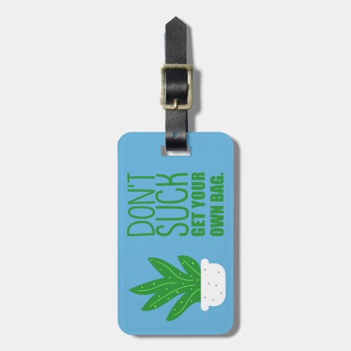 Succulent Luggage Tag | Zazzle