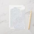Succulent Personal Lined Writing Paper | Zazzle