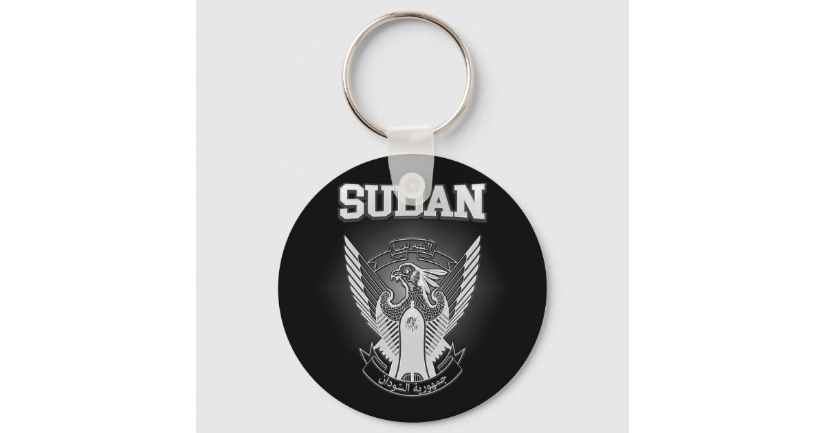 Sudan Coat of Arms Keychain | Zazzle