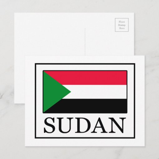 Sudan Postcard | Zazzle