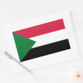 Sudan/Sudanese Flag Rectangular Sticker | Zazzle