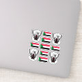 Sudanese national symbols /Coat of arms and flag S Sticker | Zazzle