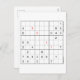 Sudoku Birthday Card 05-11 | Zazzle