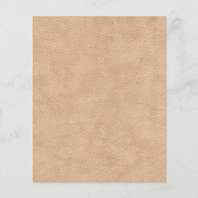 Suede Leather Texture Scrapbook Paper - Tan | Zazzle