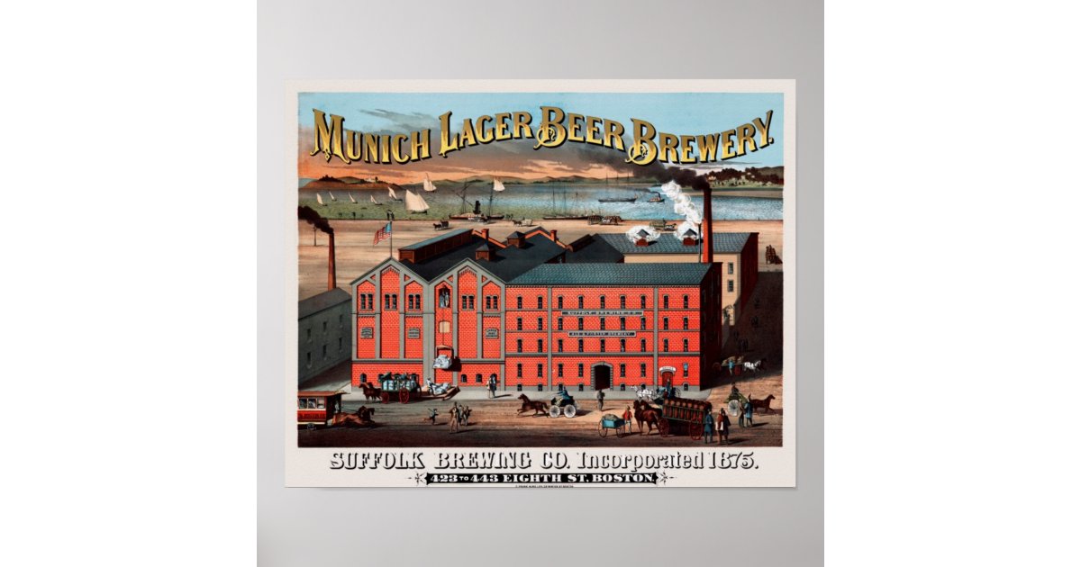 Suffolk Beer Poster | Zazzle