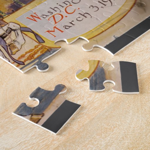 Suffrage Procession 1913 Jigsaw Puzzle | Zazzle