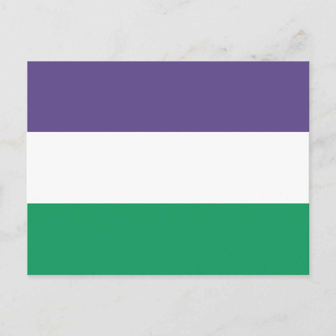 Suffragette Flag Postcard | Zazzle