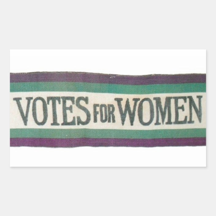 Suffragette Votes for Women Sticker | Zazzle.com