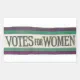 Suffragette Votes for Women Sticker | Zazzle