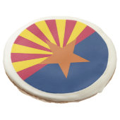 Sugar cookies with flag of Arizona, USA | Zazzle
