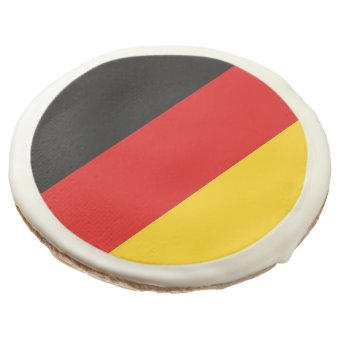 Sugar cookies with flag of Germany | Zazzle