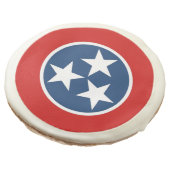 Sugar cookies with flag of Tennessee, USA | Zazzle