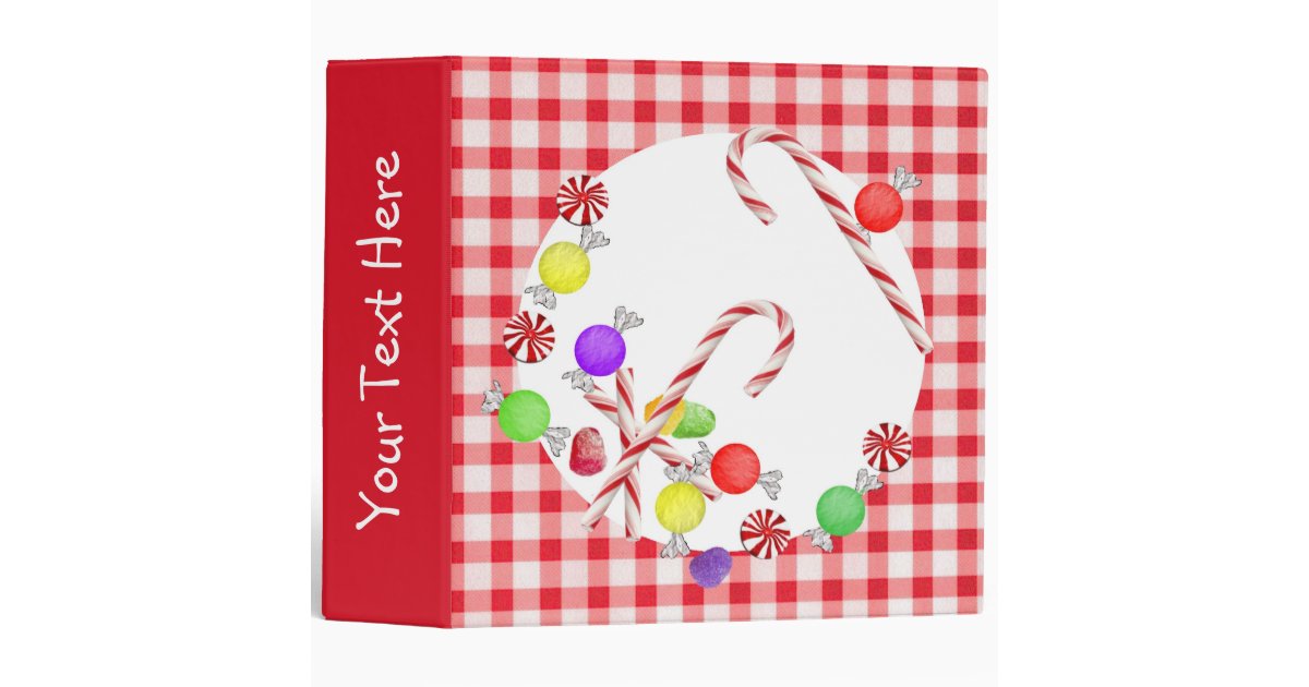Sugar Plums Binder | Zazzle