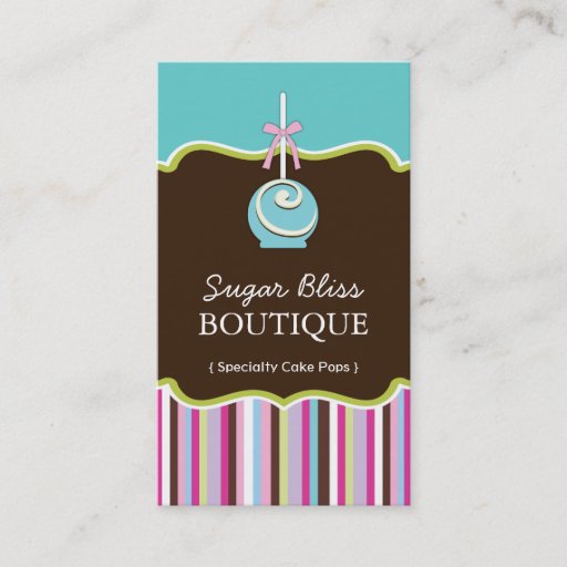 Sugar Pops Business Cards
