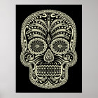 Sugar skull poster | Zazzle.com
