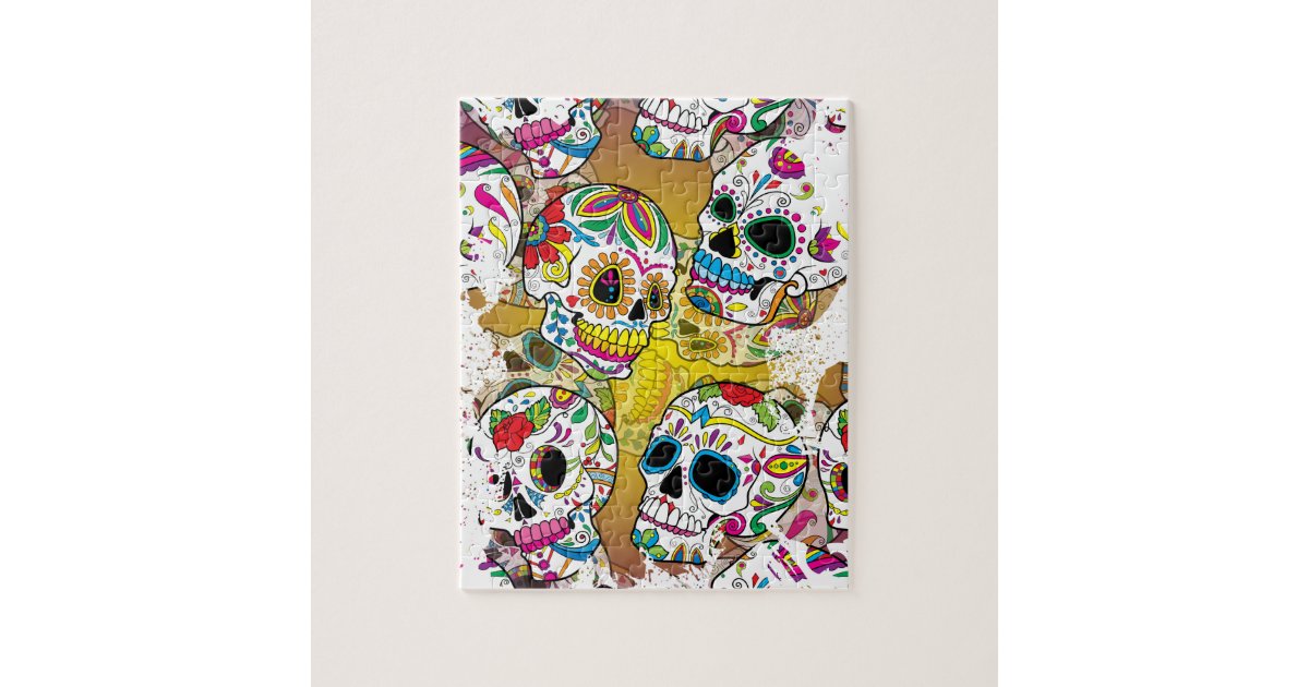 Sugar Skulls Jigsaw Puzzle | Zazzle