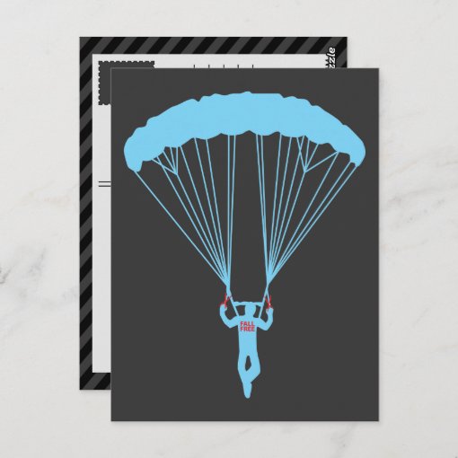 suicide skydive postcard | Zazzle